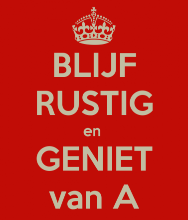 Blijf rustig en geniet van A | Antwerpen